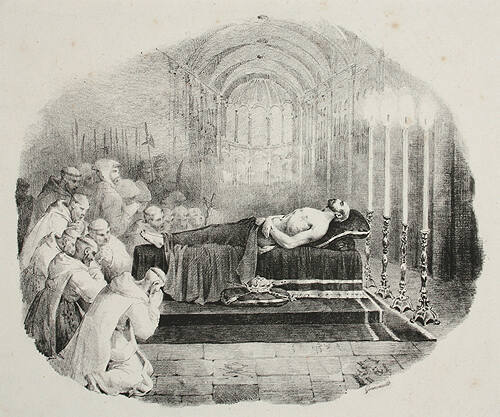 William the Conqueror on His Death Bier – Works – eMuseum